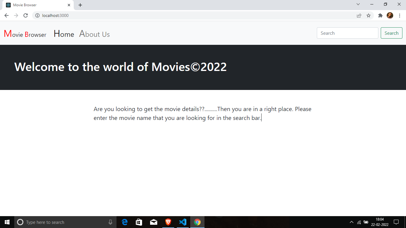 GitHub - bhaskarkothakota/moviebrowser-using-react