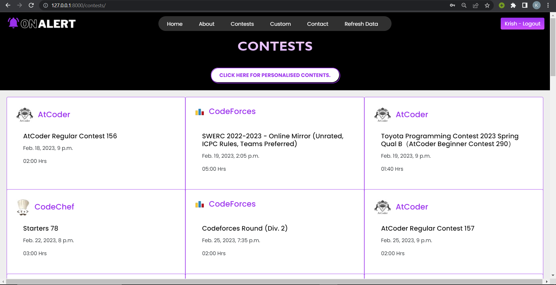 GitHub - parikhkrish02/OnAlert