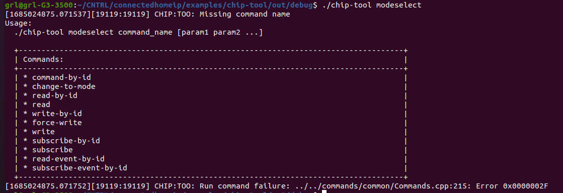 [TC-MOD-2.3] ChangeToModeWithStatus command is not implemented. · Issue #26843 · project-chip ...