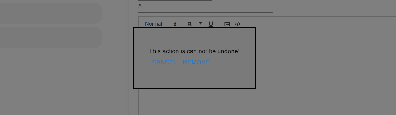 Create a better UI for remove step modal · Issue #895 · scorelab/Codelabz · GitHub