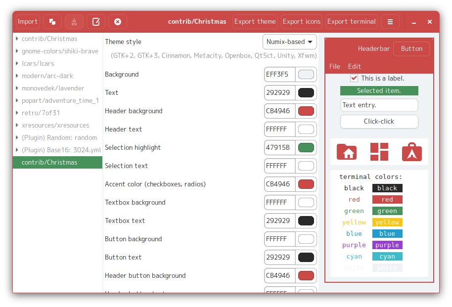 Improve Materia theme color options · Issue #182 · themix-project/themix-gui · GitHub