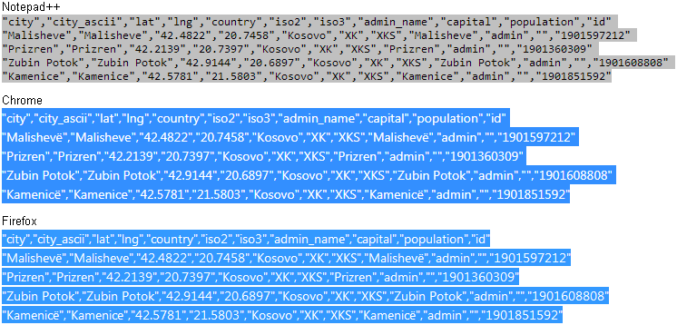 Differerence in selected text · Issue #10899 · notepad-plus-plus ...
