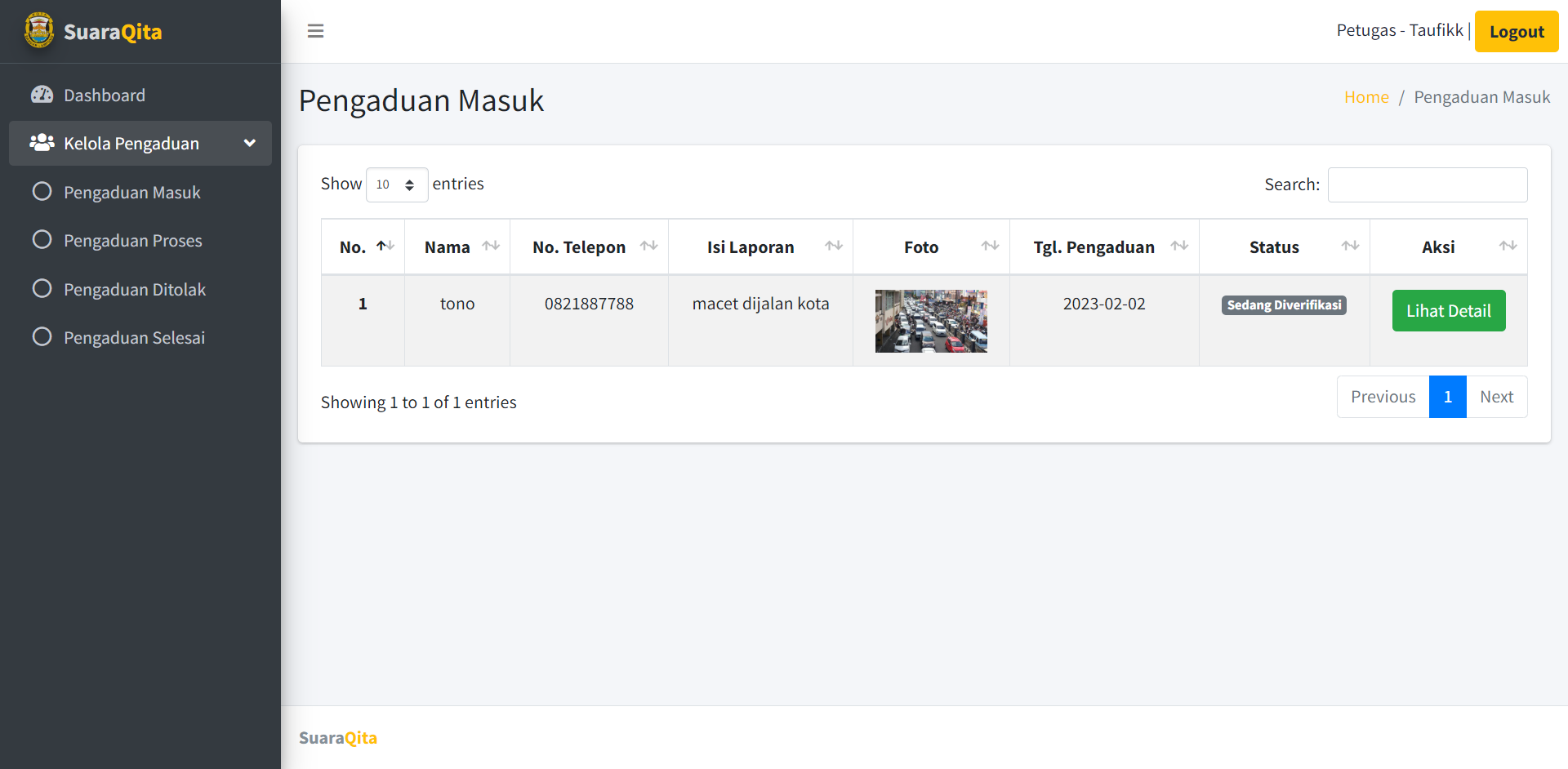 GitHub - taufikn2037/SuaraQita-Sistem-Pengaduan-Masyarakat-: Aplikasi SuaraQita merupakan ...