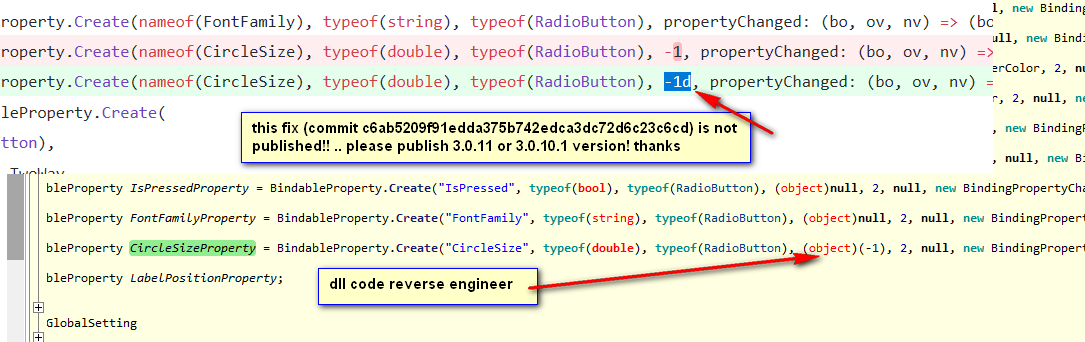 Radio Button System.TypeInitializationException · Issue #124 · enisn/Xamarin.Forms.InputKit · GitHub