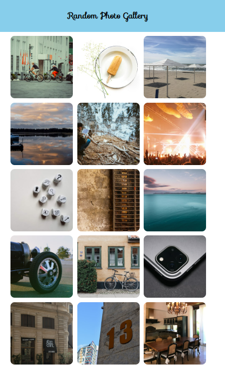 GitHub - edakaraman/random-photo-gallery