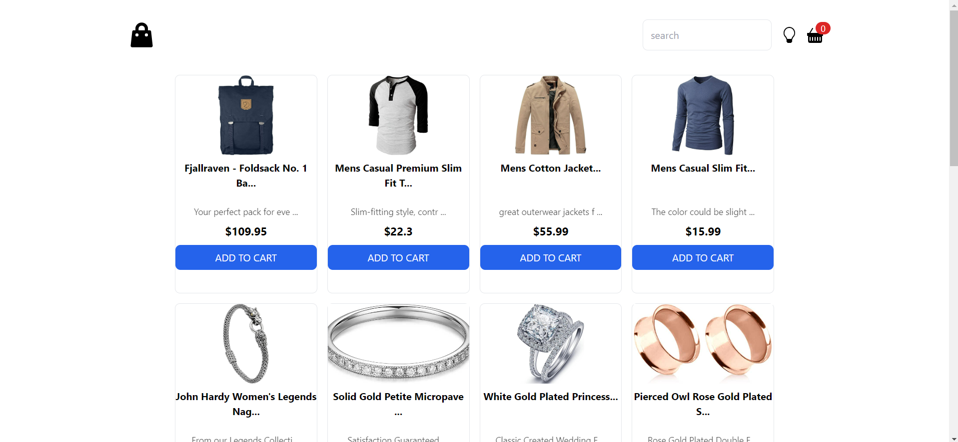 GitHub - edakaraman/reduxShopping