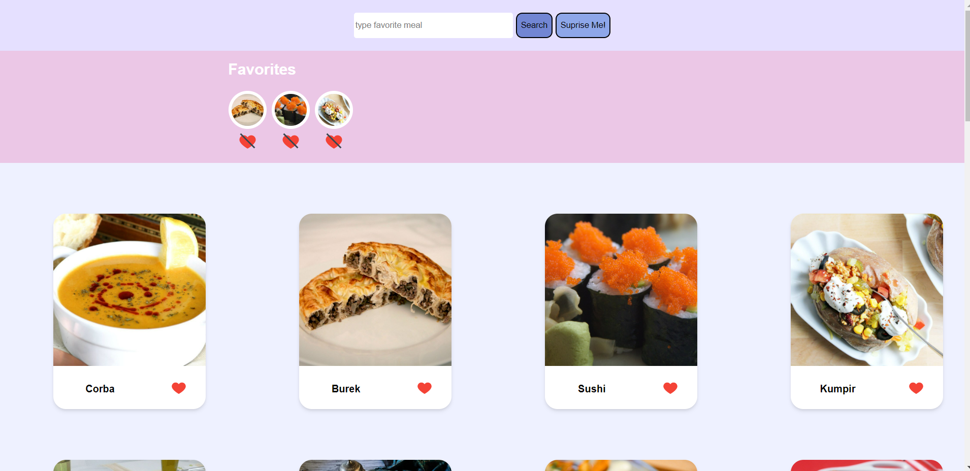 GitHub - edakaraman/meal-app