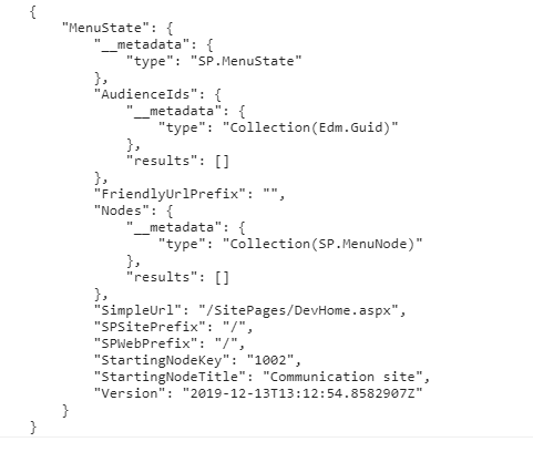 sp.navigation.getMenuState not returning Nodes results array as empty · Issue #962 · pnp/pnpjs ...