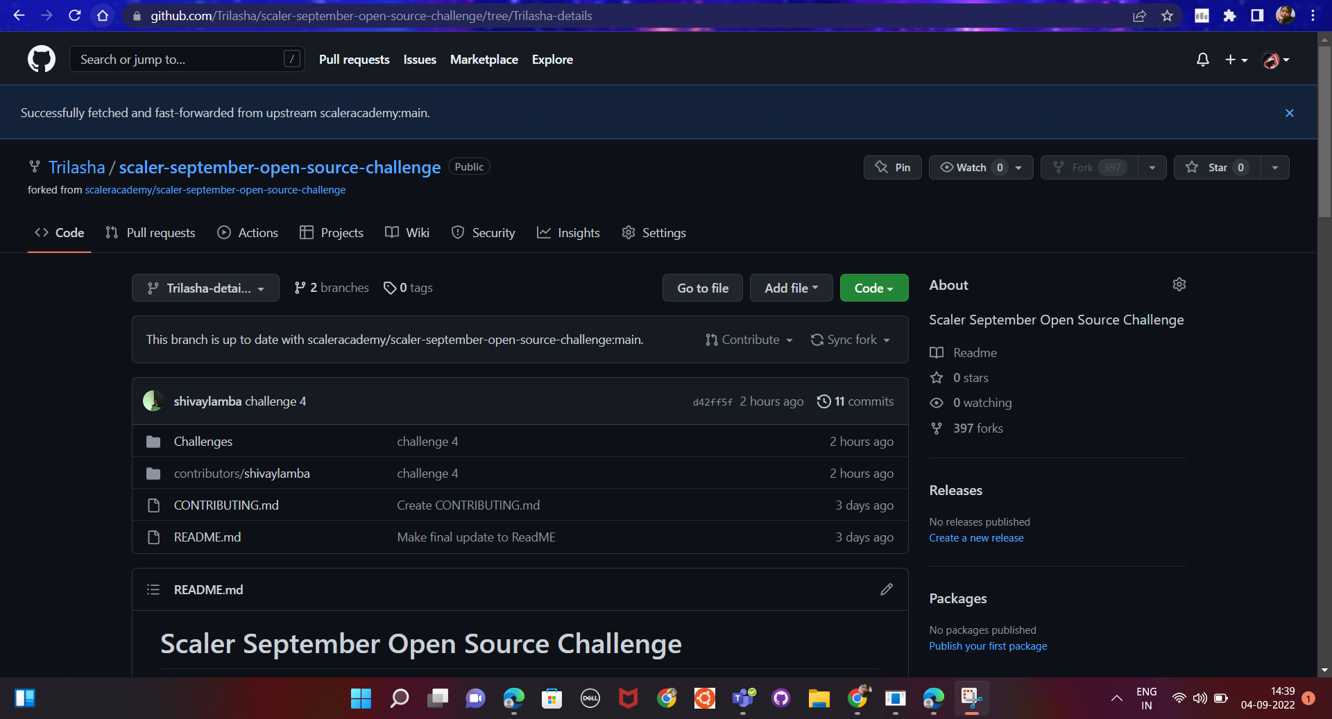 All the challlenges · Issue #260 · scaleracademy/scaler-september-open-source-challenge-2022 ...