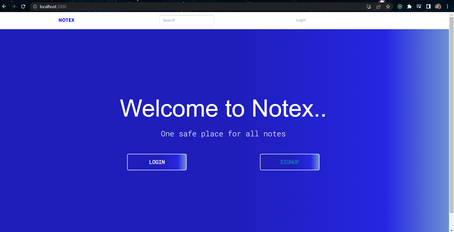 GitHub - prashantp2524/notex_mern_project: mern stack project