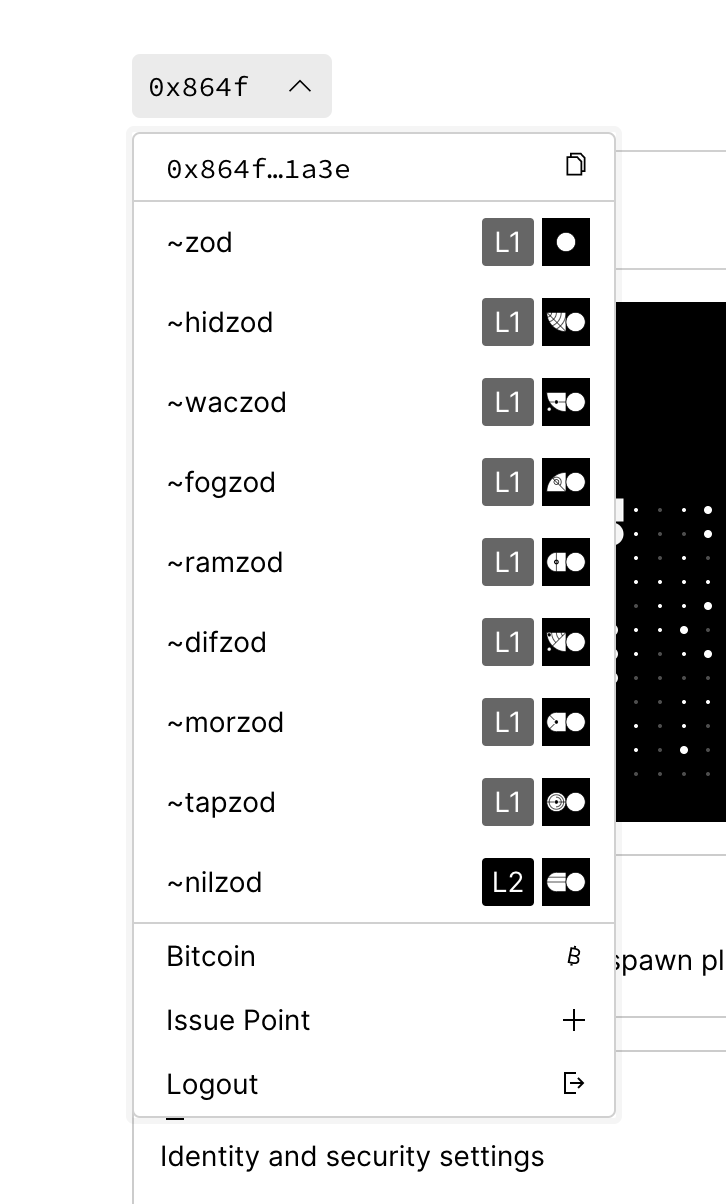 All @p should use monospace · Issue #683 · urbit/bridge · GitHub