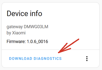 Fix download device diagnostics for Xiaomi Multimode Gateway 2 · Issue #1014 · AlexxIT ...