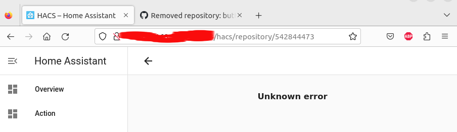 Removed repository: button to ignore or remove custom component does not work · Issue #3212 ...