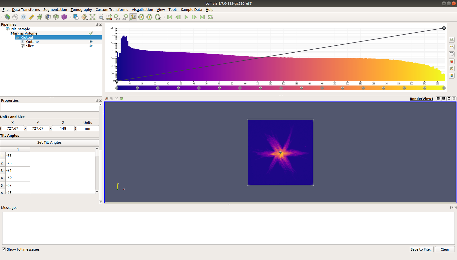 Mark Data As Volume Does Not Seem To Work · Issue 1975 · Openchemistry Tomviz · Github