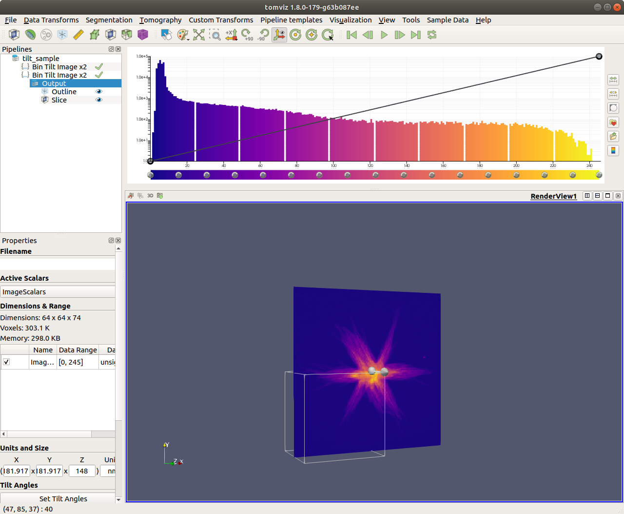 Slice module not updating its data after first operator · Issue #2086 ...