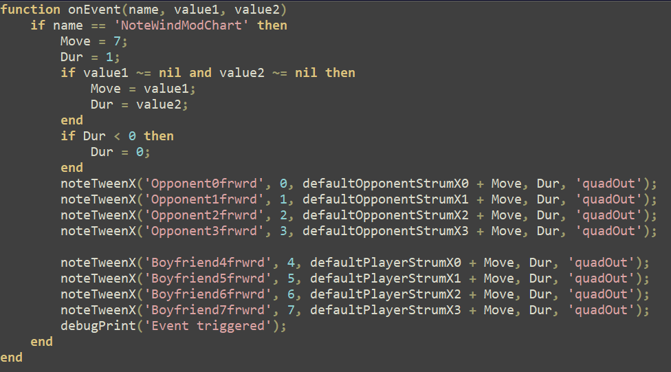 Using the noteTween functions · Issue #3324 · ShadowMario/FNF-PsychEngine · GitHub