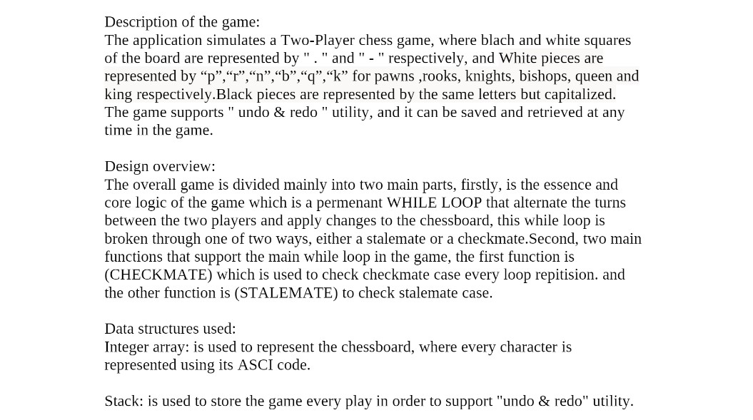 GitHub - AliELSharawy/Chess-Game