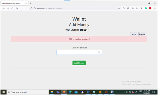 GitHub - AvinashDKale/WalletManagementSystem