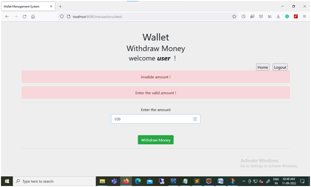 GitHub - AvinashDKale/WalletManagementSystem