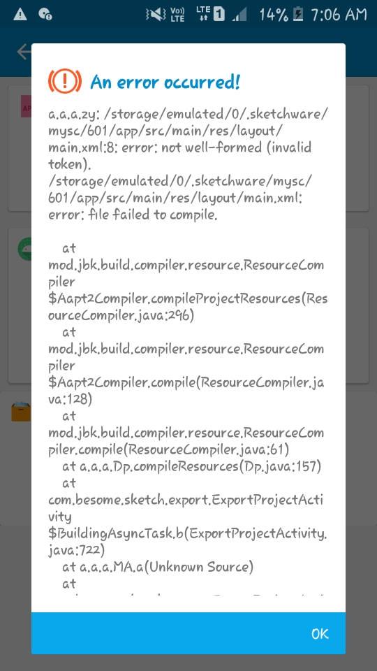 An error occurred! · Sketchware-Pro Sketchware-Pro · Discussion #823 · GitHub