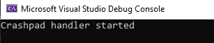[crashpad] Build Successful, crashpad_handler.exe doesn't work · Issue #29539 · microsoft/vcpkg ...