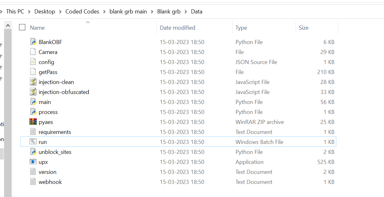 Error while creating .exe file · Issue #148 · Blank-c/Blank-Grabber · GitHub