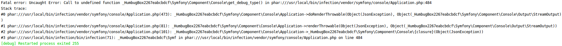 JsonLogger: Malformed UTF-8 characters, possibly incorrectly encoded · Issue #1316 · infection ...