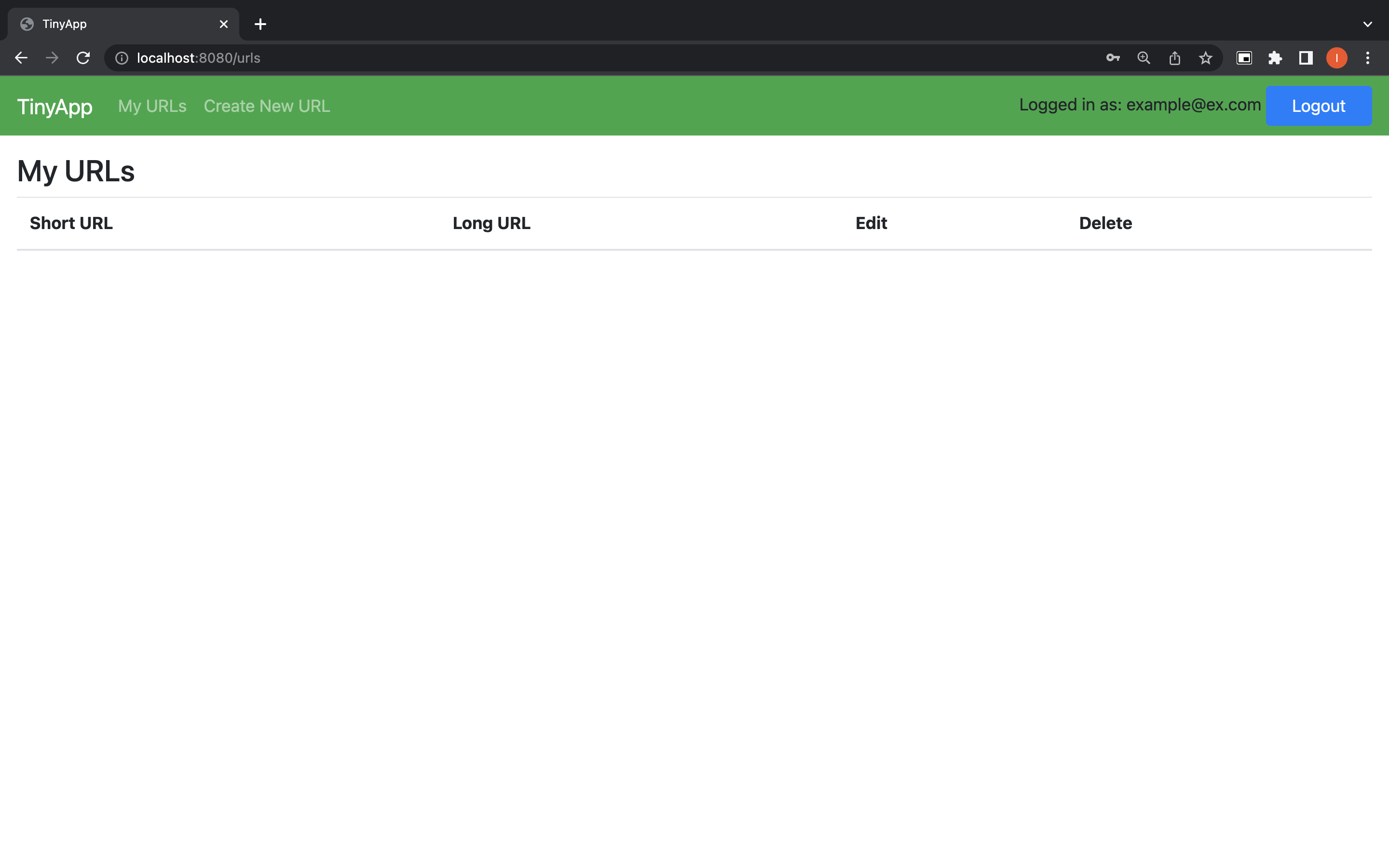 GitHub - BurritoCarlito/tinyapp