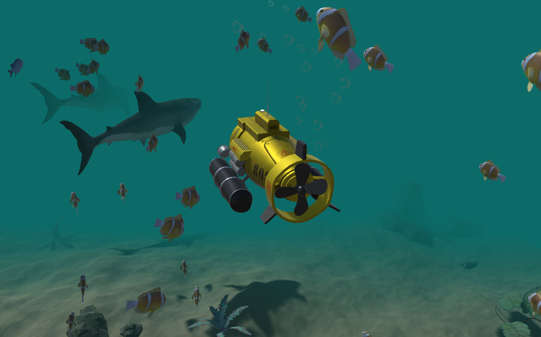 GitHub - LariWa/BoidSimulation: Computer Graphics Project - Boid ...