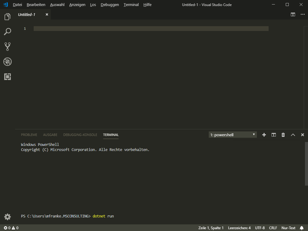 Powershell Terminal Cursor Not Visible · Issue 66527 · Microsoftvscode · Github 