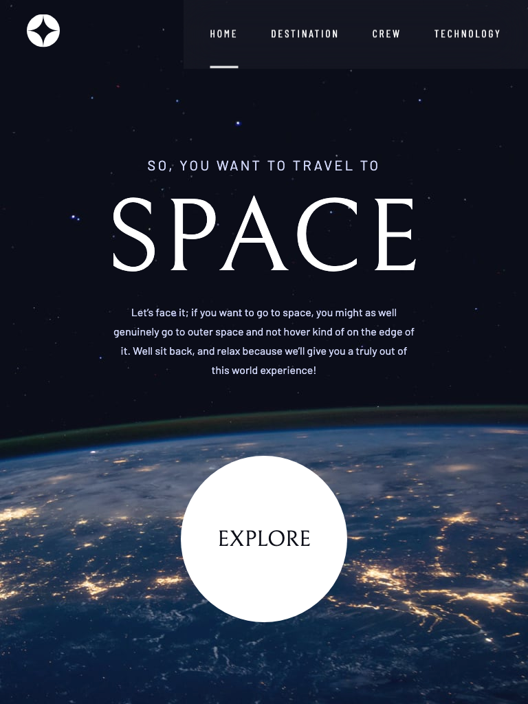 GitHub - joy21fs/space-tourism