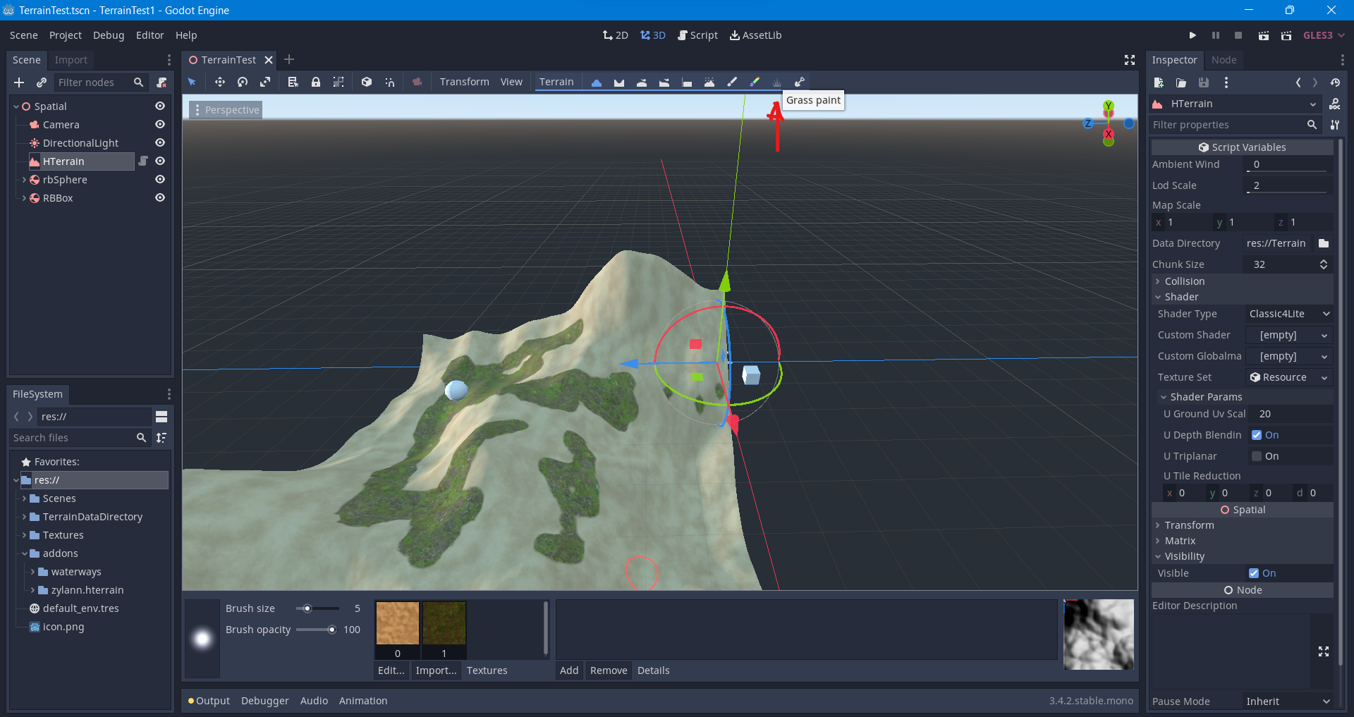 grass is very simple · Issue #44 · Zylann/godot_heightmap_plugin · GitHub