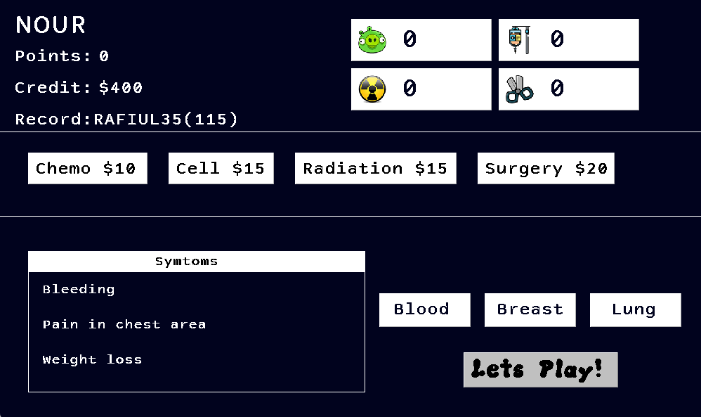 GitHub - Nour-EldinAhmed/Cancer-Game