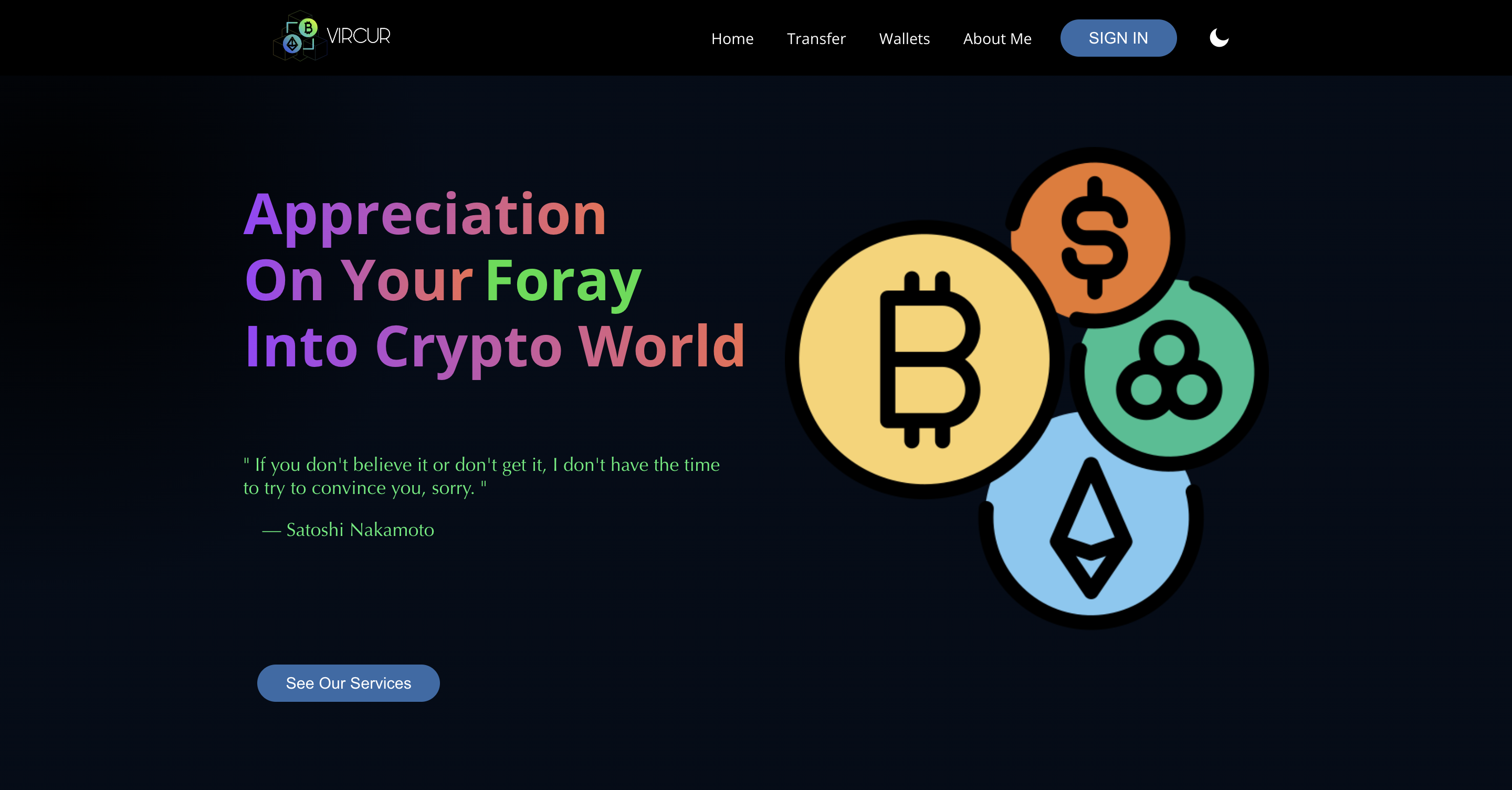 GitHub - ami-pbj/VIRCUR: A React Application built on Web 3.0 and ...