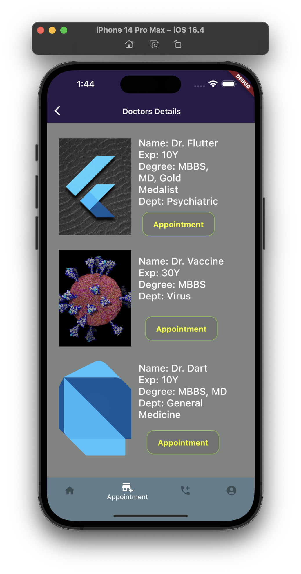 GitHub - ami-pbj/HMS: A Flutter application to manage Hospital System.