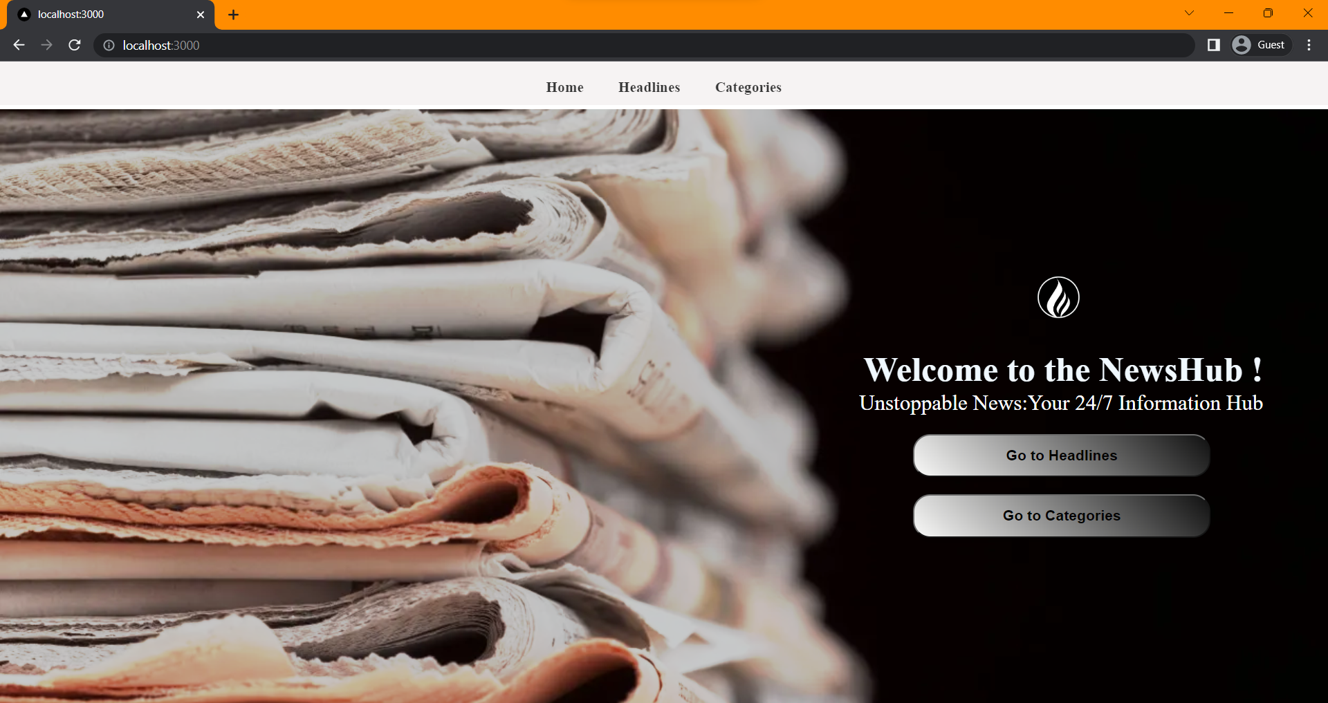 GitHub - AKR20/NewsHUB: It is a News website made using NextJS, ReactJS ...
