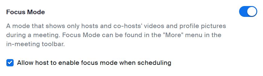Enable Focus Mode when scheduling a Meeting · Issue #471 · ncstate ...