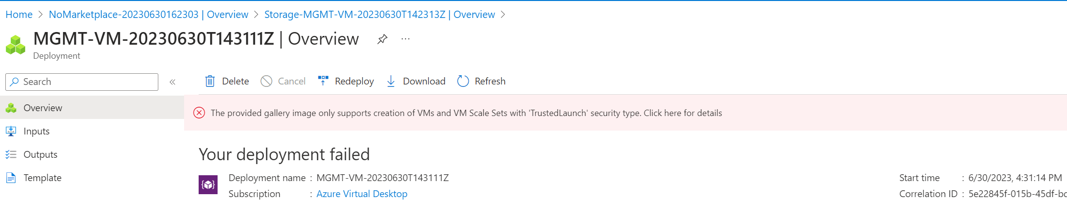[Feedback Request] Portal-UI | Support Trusted Launch for MGMT-VM · Issue #410 · Azure ...