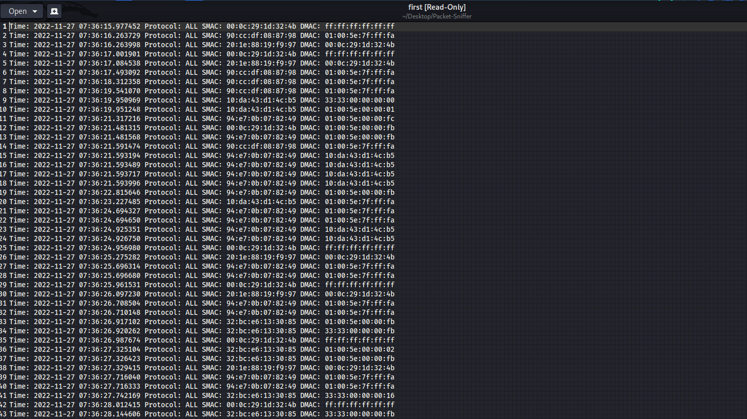 GitHub - wizz117/Packet-Sniffer