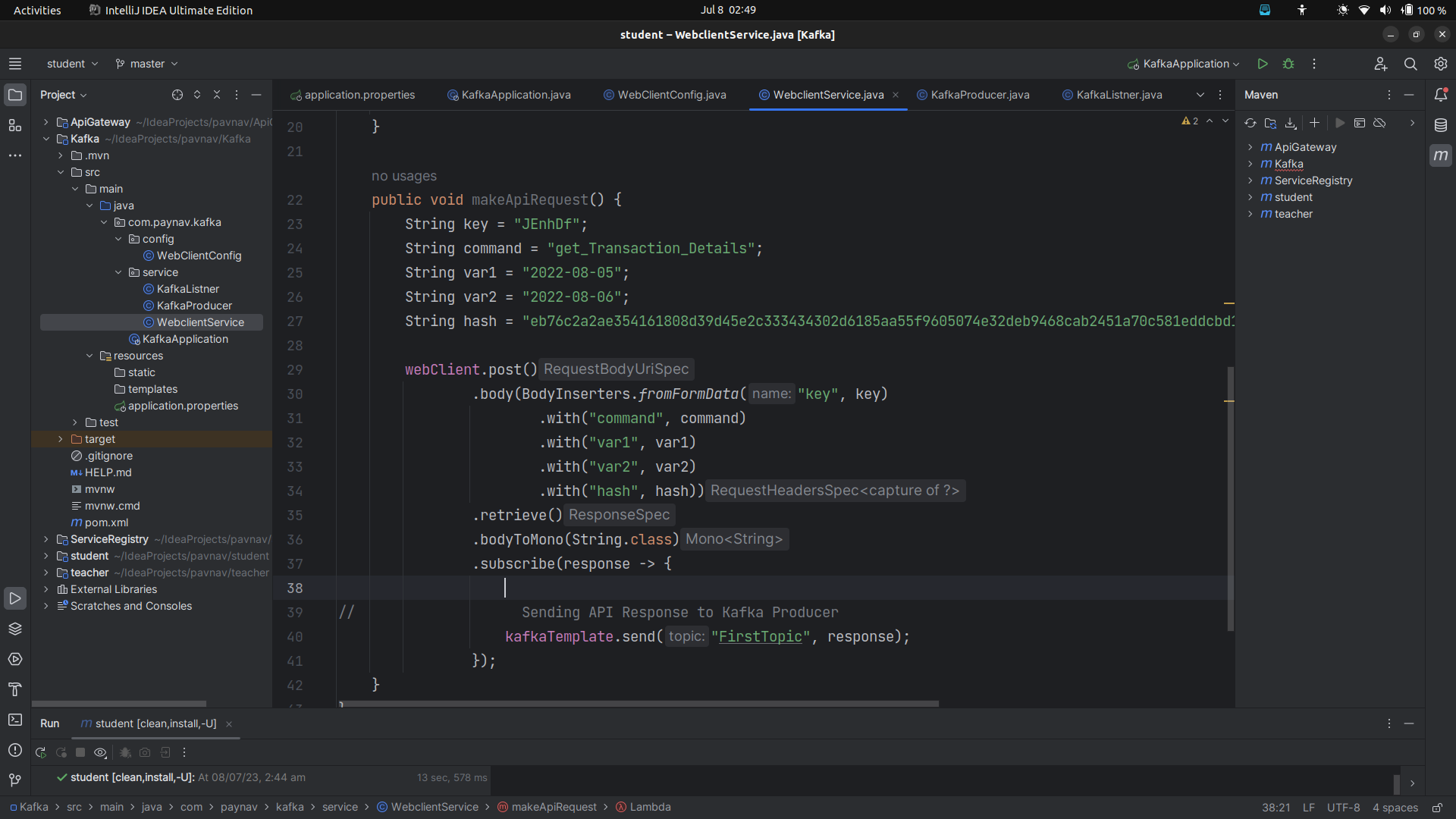 GitHub - cs-mshr/FusionGate: Microservices based Management software with API Gateway, Caching ...