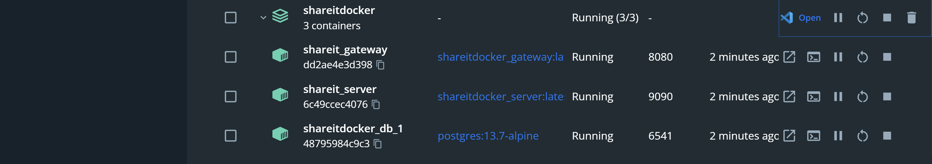 GitHub - GlebInside/shareitdocker