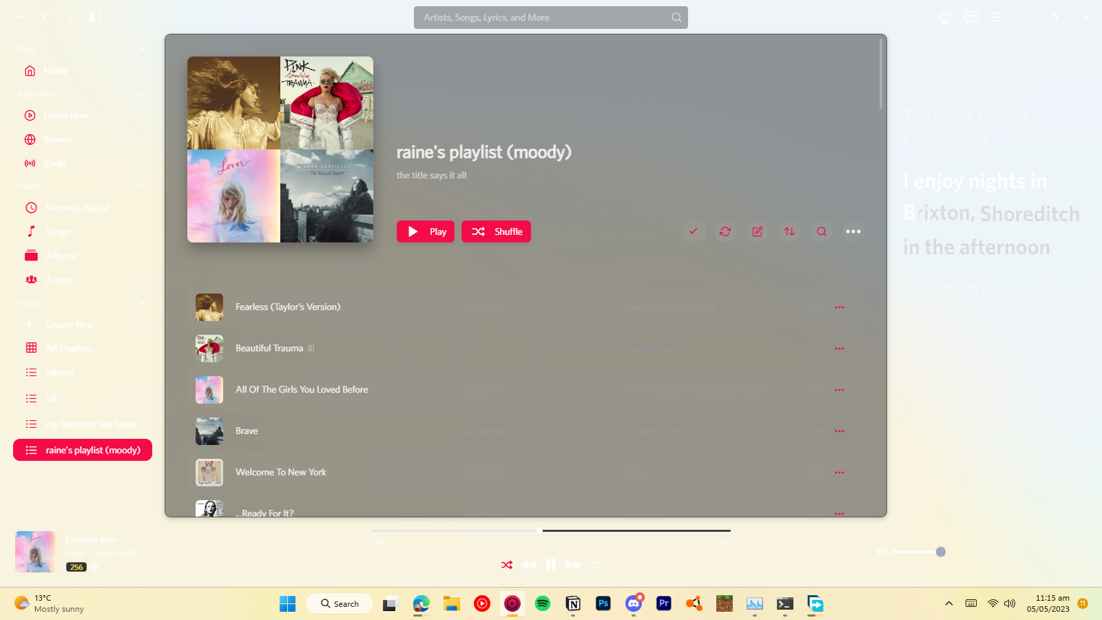[Bug]: When using Windows in light mode, the Mica effect for the background switches to a light ...