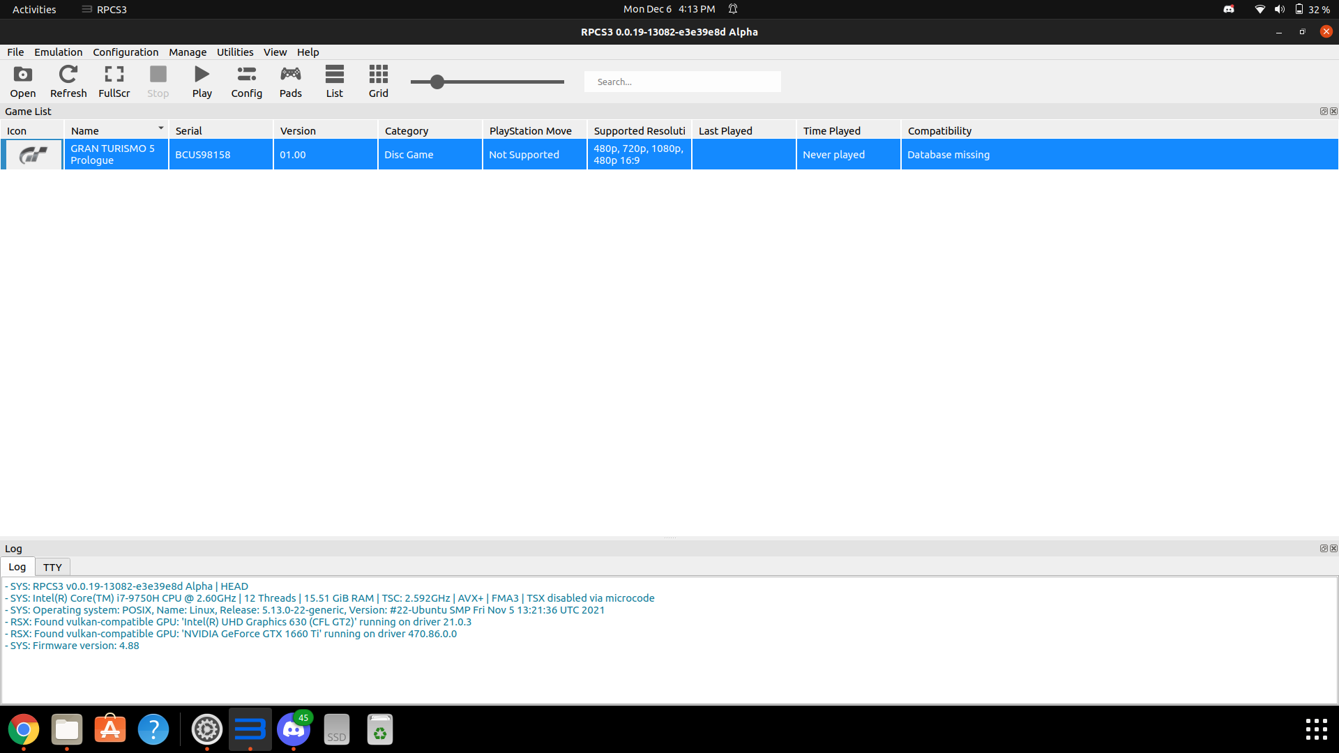 RPCS3 starts game, but nothing pops up. · Issue #11237 · RPCS3/rpcs3 ...