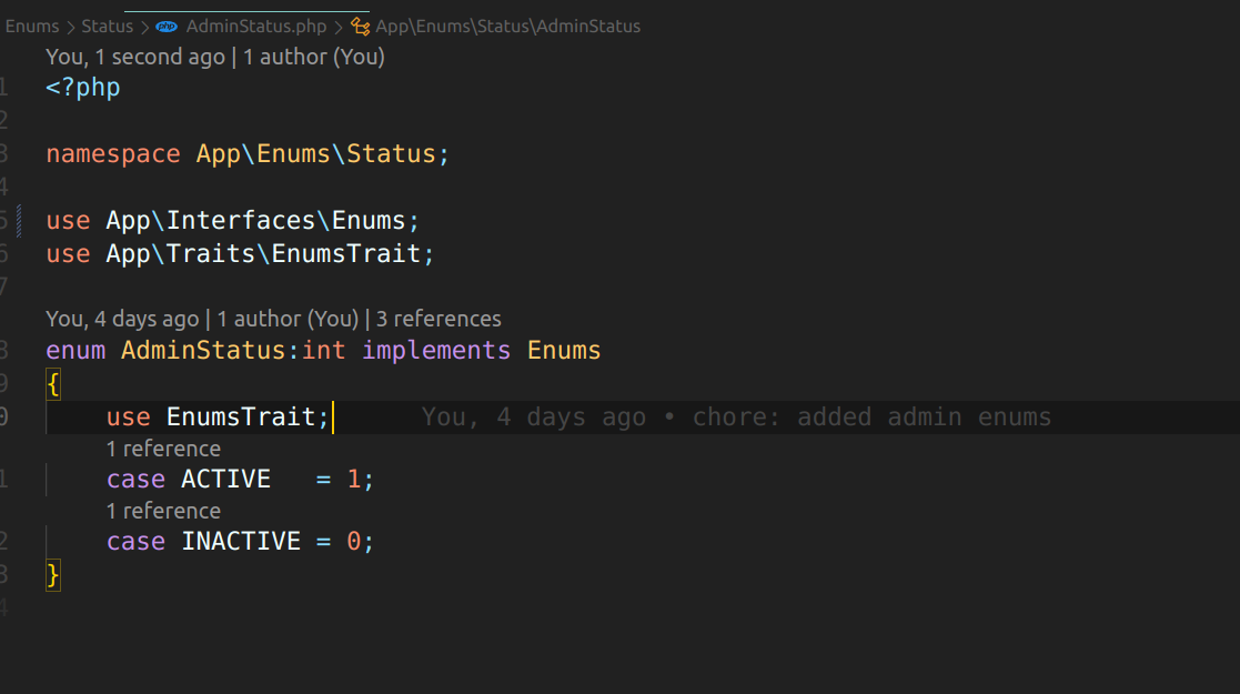 When implemeting an interface with enums I got red highlightings · Issue #307 · DEVSENSE ...