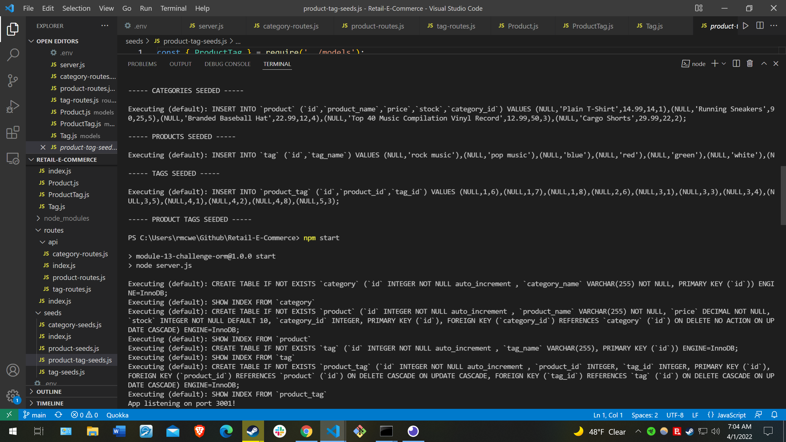 GitHub - RMcwey/Retail-E-Commerce