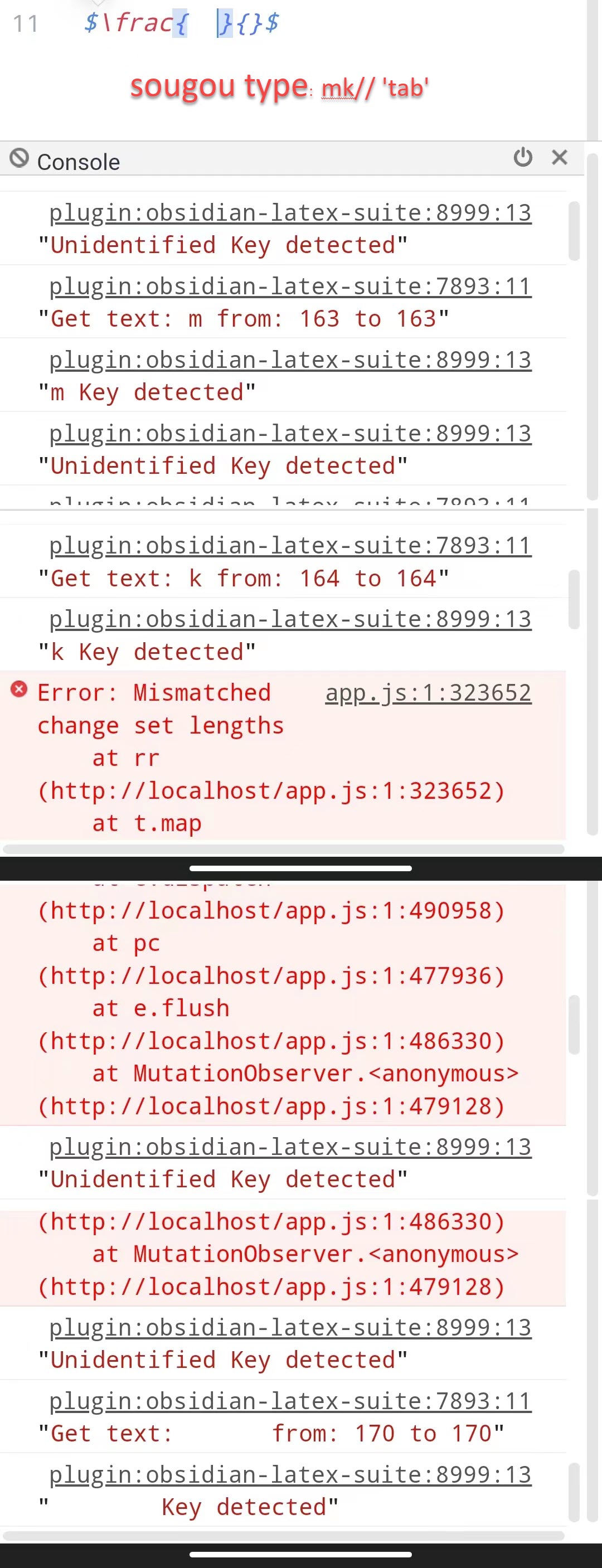 Mobile support does not seem to work · Issue #52 · artisticat1/obsidian-latex-suite · GitHub