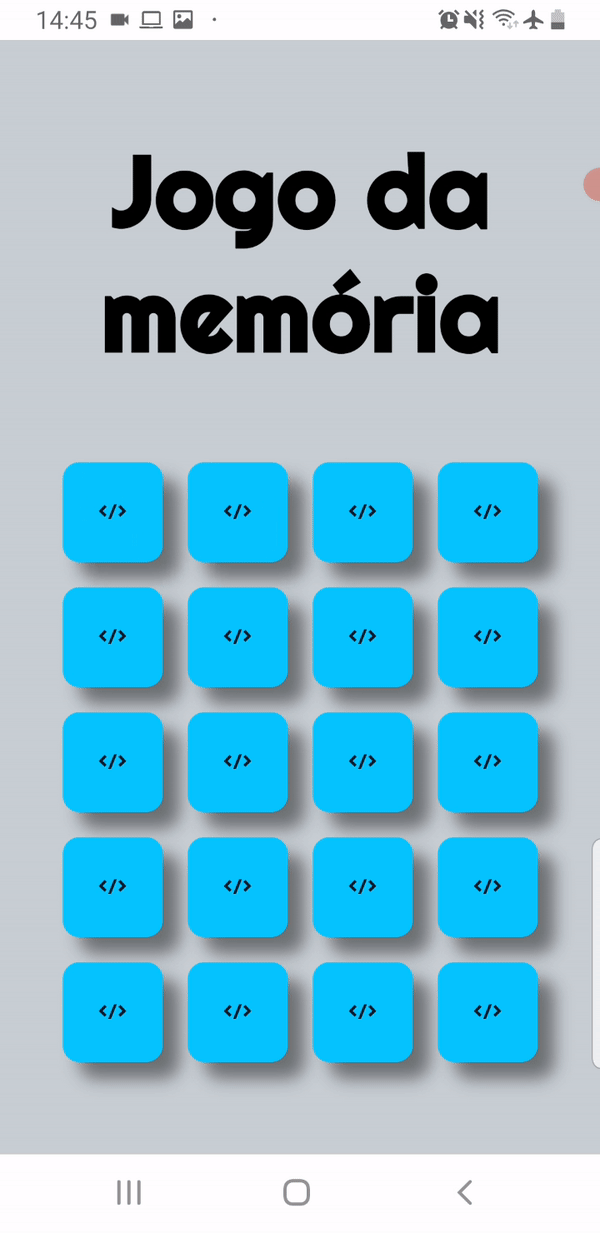 GitHub - IsraelLimaDV/Jogo-da-memoria-Responsivo: Jogo da memória responsivo, feito com Java Script.