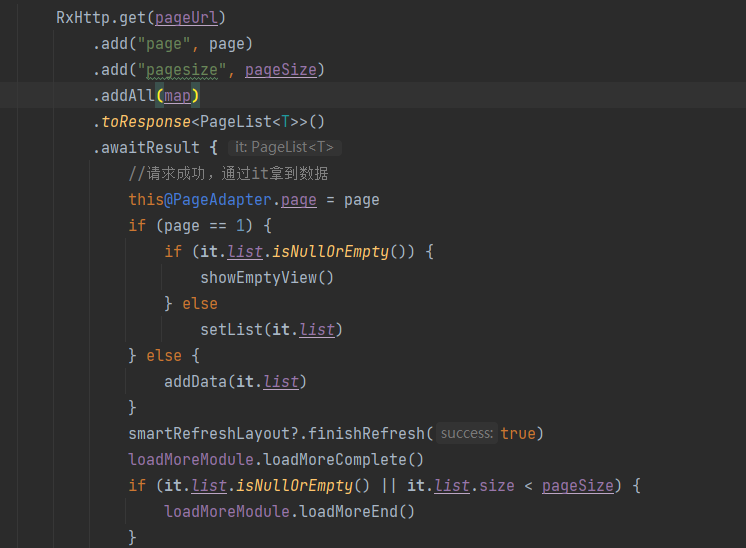 封装awaitResult请求方式返回数据出现多层Success嵌套 · Issue #368 · liujingxing/rxhttp · GitHub