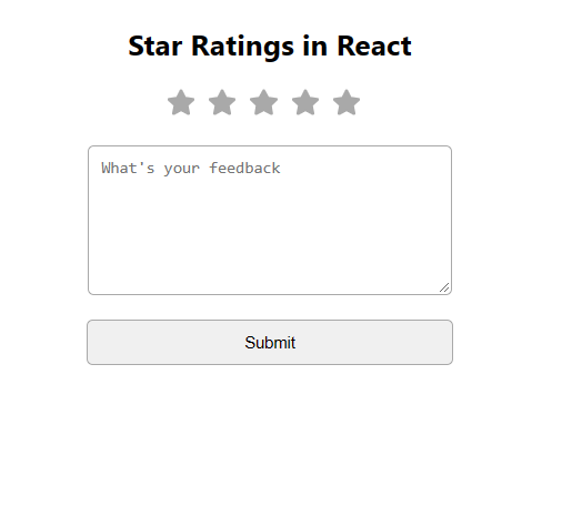 GitHub - Hasul79/Star-Ratings-in-React