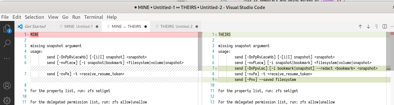 zfs send resume issues - Running on wrong context / Failing to decode ...